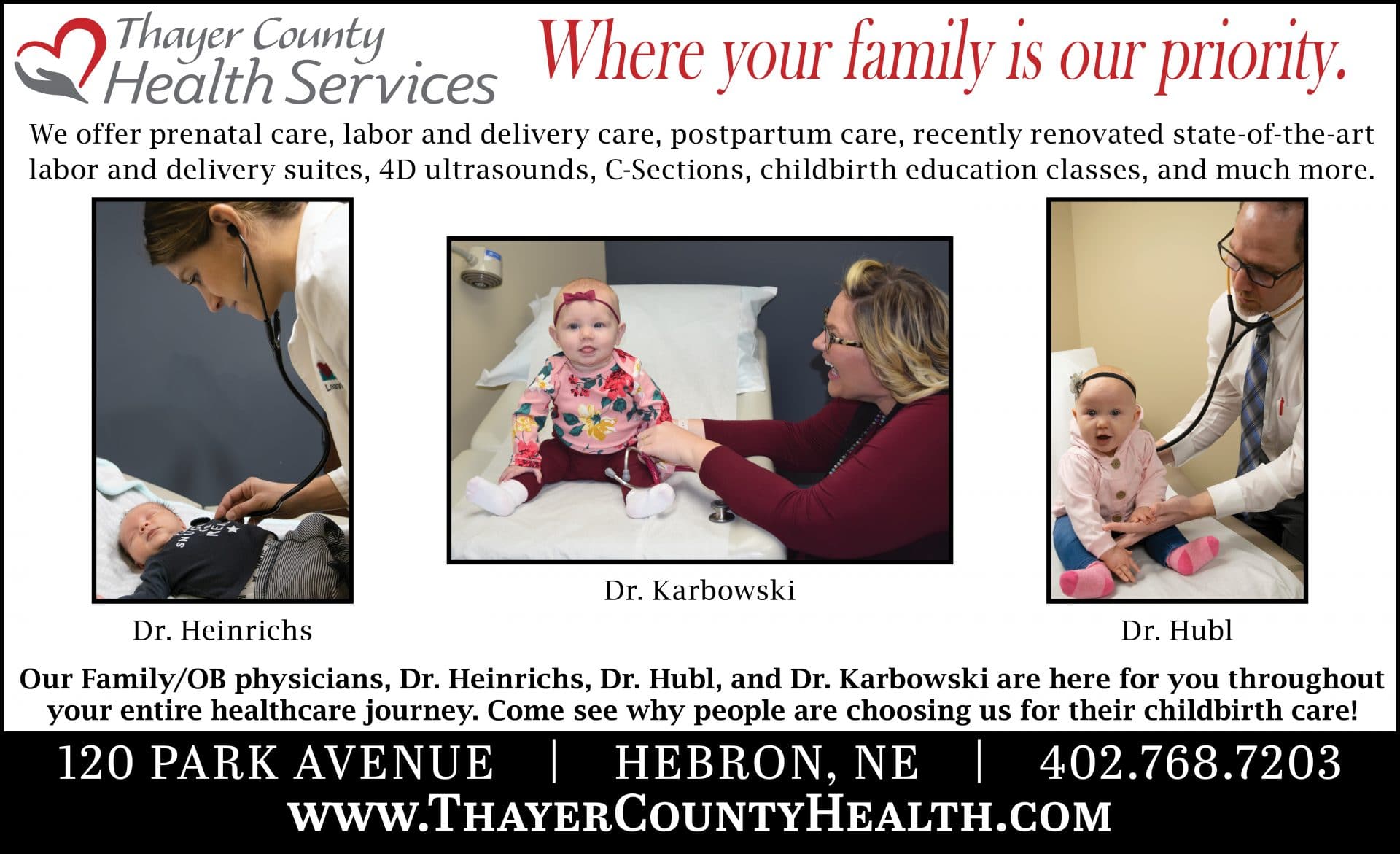 Family Priority Sign