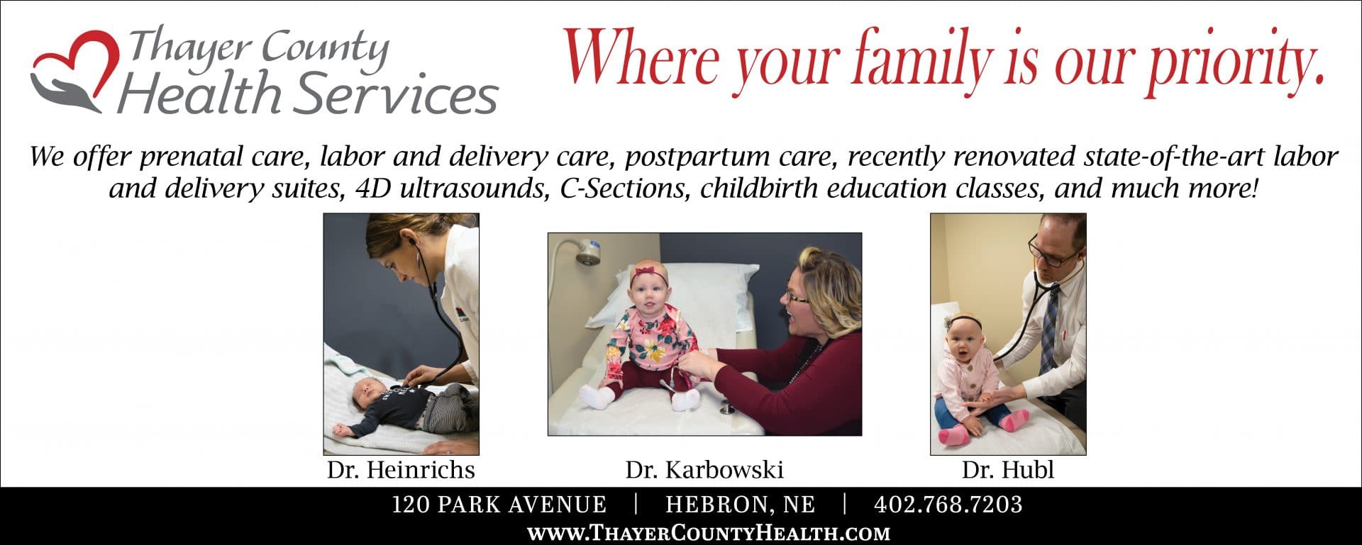 Family Priority Sign